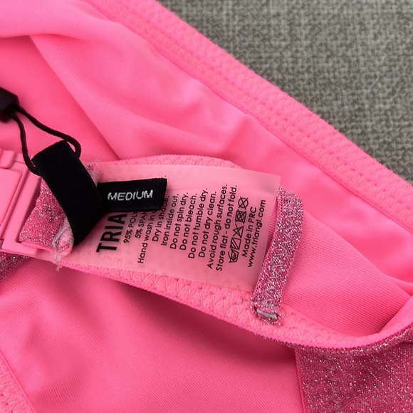 triangl swimwear | Swim | New Triangl Mica Pitaya Sparkle Set 22 | Poshmark